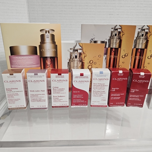 Clarins | Skincare | 2 Clarins Skincare Samples 2 Total Eye Lift Double ...